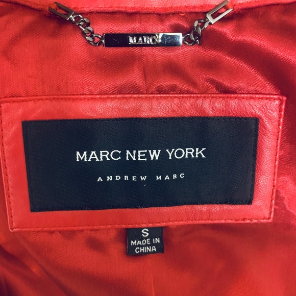 Andrew Marc | Jackets & Coats | Marc New York By Andrew Marc Red ...
